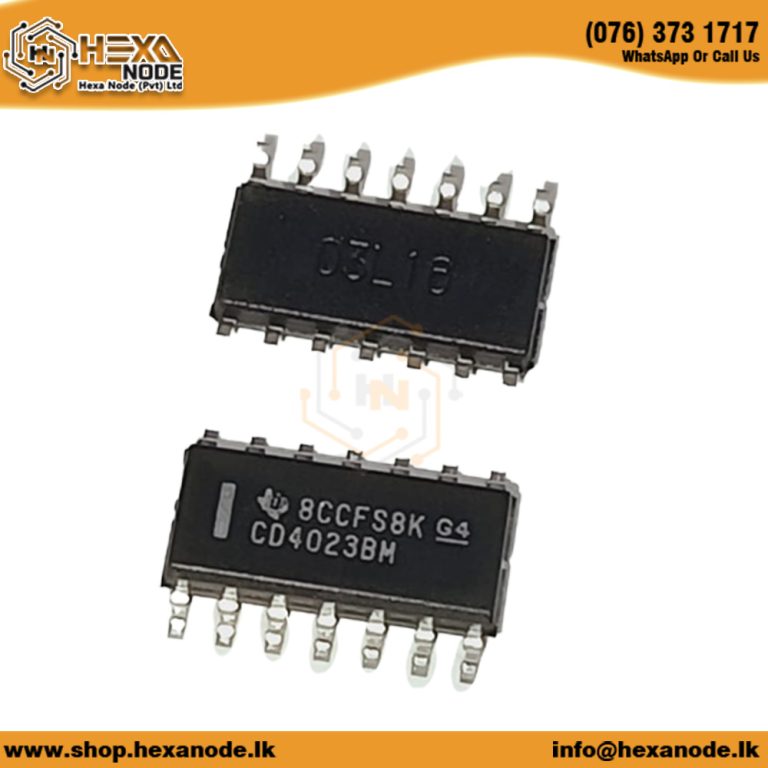 CD4023 SOP Triple 3-Input Nand Gate – Hexa