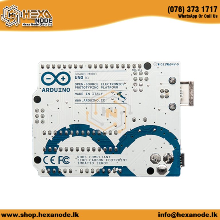 Arduino UNO REV3 With ATmega328P Original IC – Hexa