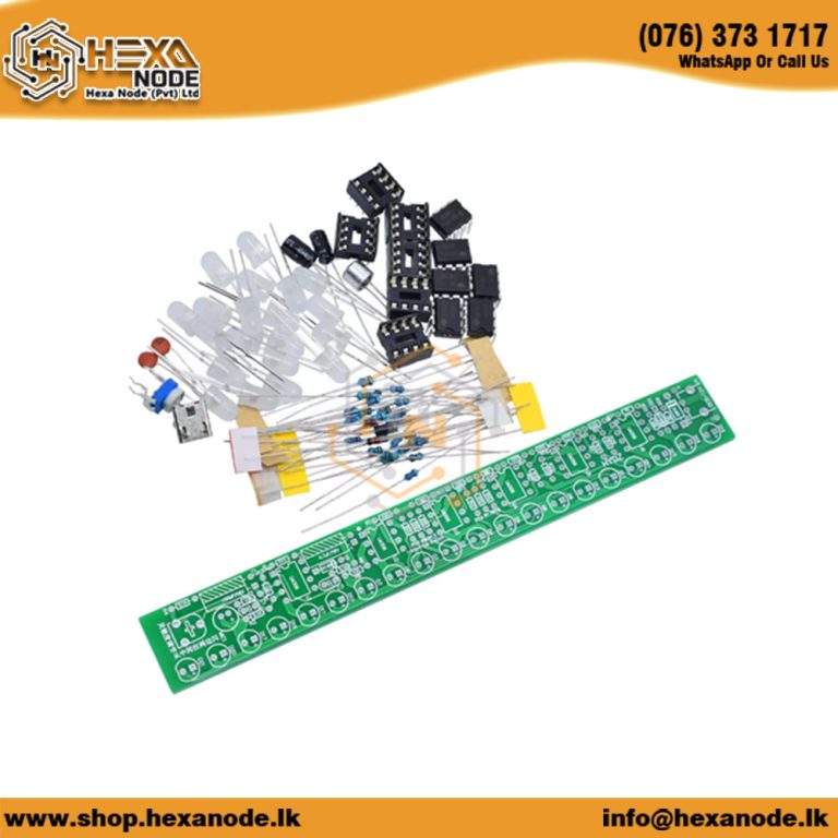 DIY 20 LED LM358 Sound Level Indicator Equalizer with On-Board ...