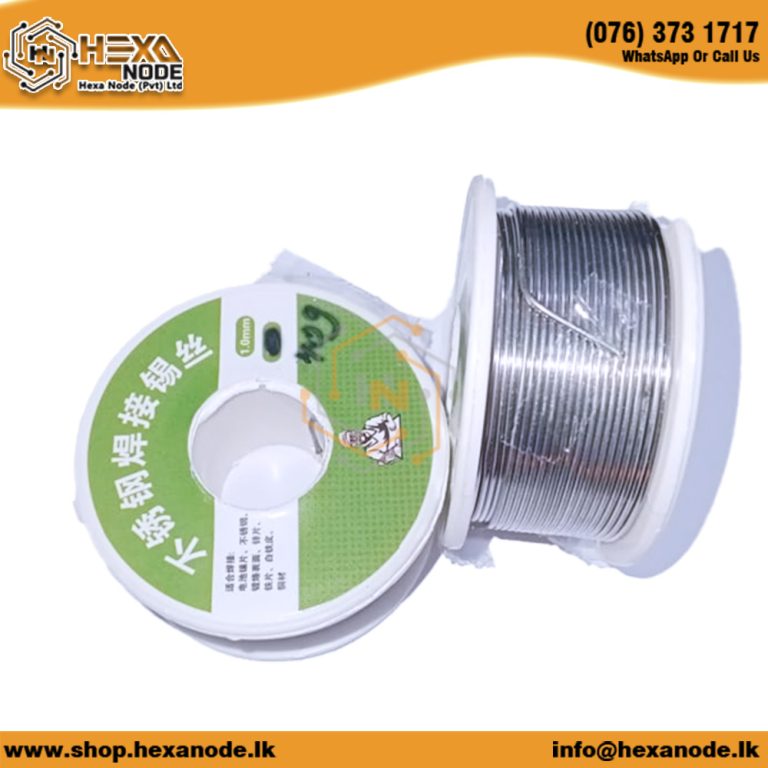 1mm 40g Low Melt Soldering Wire – Lead Roll – Hexa